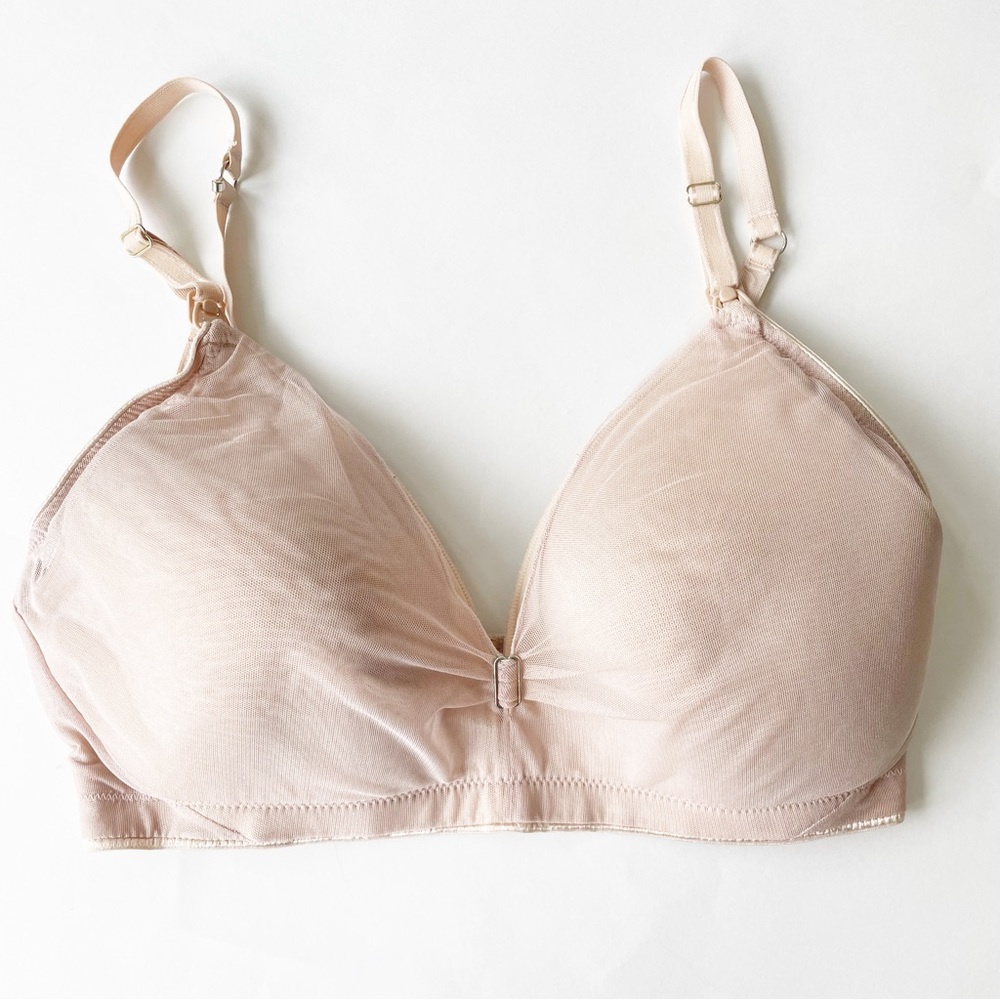 Bella Materna Light Tan Nursing Plunge Bra - Gem